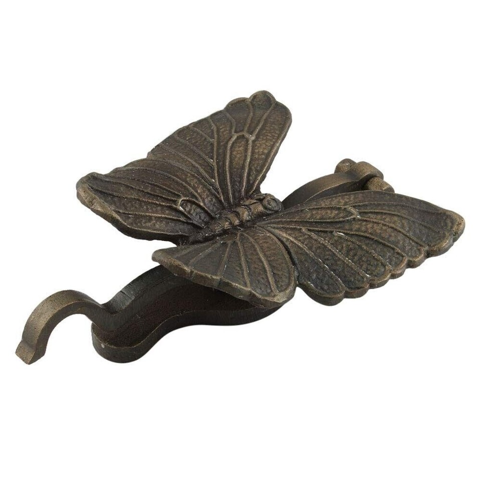 Antique Handmade Butterfly Design Iron Door Knocker Door Bell For Main ...