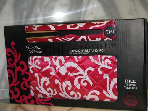 CHI Limited Edition 'Fuchsia Couture' Ceramic Hairstyling/Straightening ...