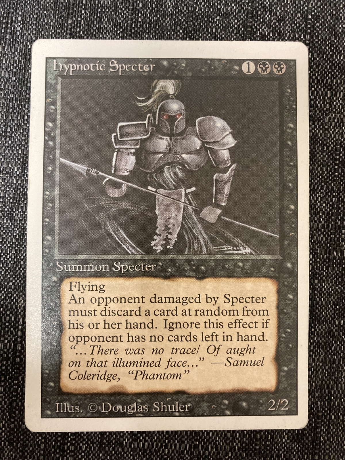 Magic the gathering ~ MTG ~ 1x Hypnotic Specter ~ Revised ~ LP/MP | eBay