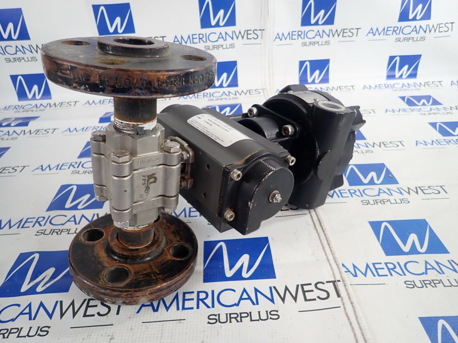 Engineered Valve Automation Ball Valve 1" SR88 24VDC Fossil Power 6010 ...
