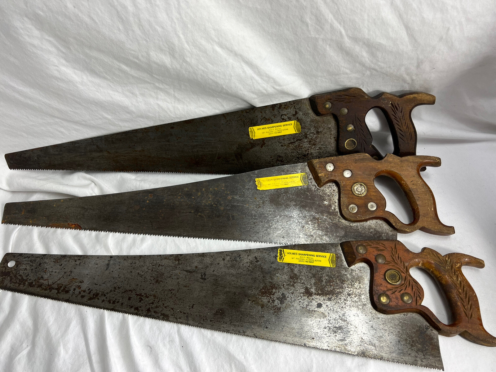 H. DISSTON AND SONS HAND SAW *LOT*26" "PHILADA" (ca. 1910-1917) RARE ...