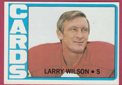 1972 Topps # 205 Larry Wilson - Cardinals -- Box 727-382 | eBay