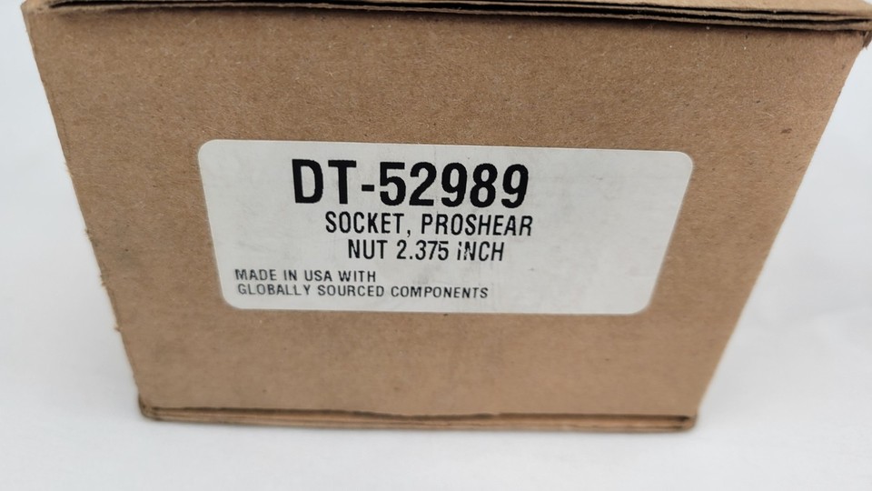 NEW GM Proshear Axle Nut Socket 2.375in DT-52989 GM-52989 | eBay