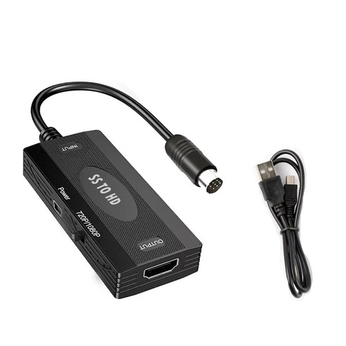 Portable HDMI Adapter SS To HD 1080P For Sega Saturn Console TV Game ...