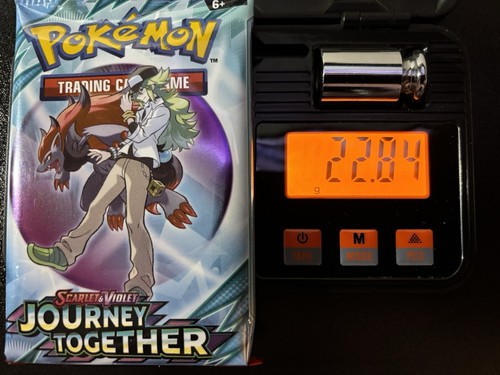 Pokemon Journey Together Booster Pack Sealed 22.84g 3.71mm Heaviest! | eBay