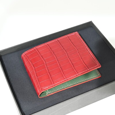 Red Alligator Wallet | eBay