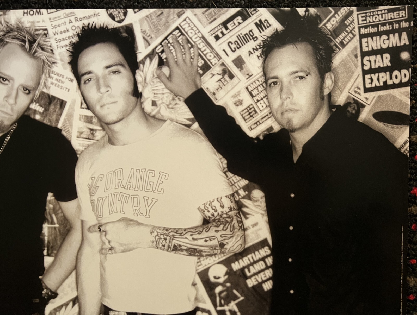 LIT Atomic 18x24 record store promo poster Pop PUNK Metal 2001 Dirty ...