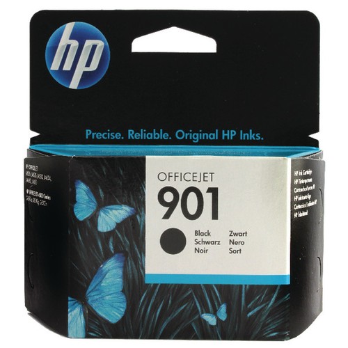 HP 901 / No.901 Black Ink Cartridge CC653A Original For Officejet 4500 ...