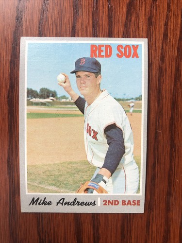 1970 Topps Mike Andrews #406 Boston Red Sox | eBay