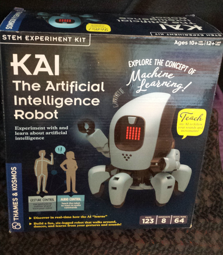 Thames & Kosmos KAI :The Artificial Intelligence Robot - opened box complete | eBay