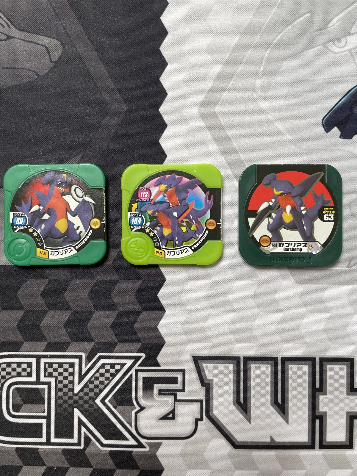 Mega/Garchomp official Tretta Japanese Arcade Token Coin Pokemon | eBay