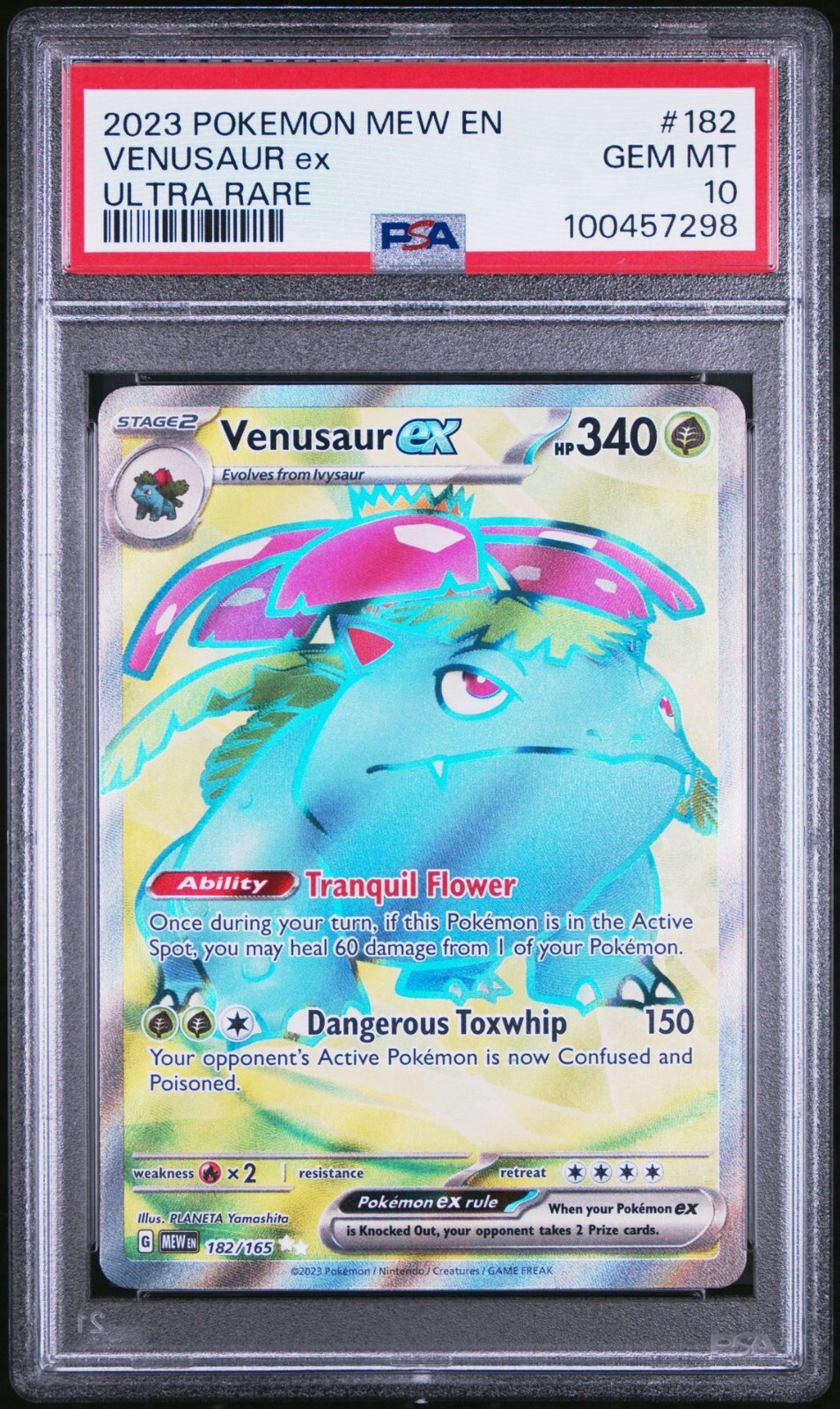 Venusaur EX 2023 Scarlet & Violet: 151 #182/165 Ultra Rare Price Guide ...