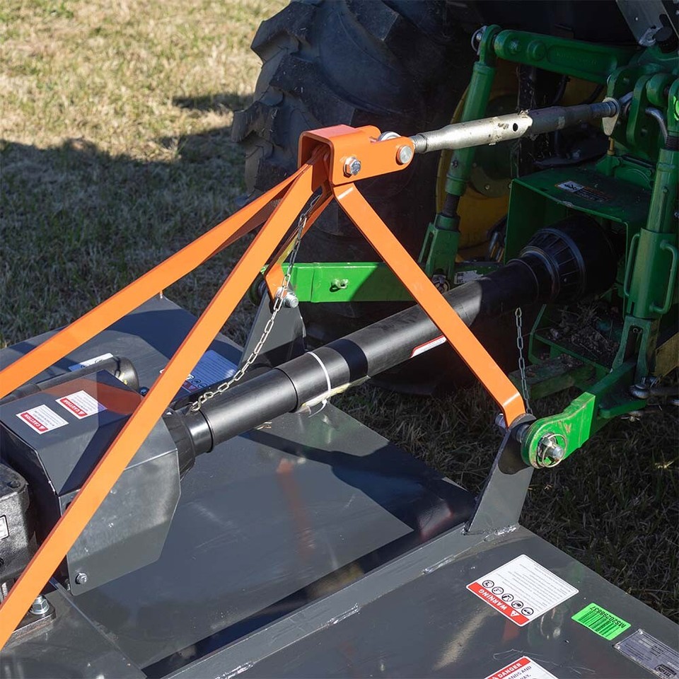 Titan Attachments 5 FT Standard Series Rotary Cutter for Cat 1 Tractors ...