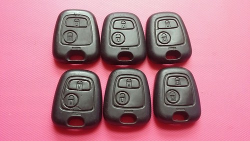 GENUINE PEUGEOT/CITROEN VALEO 2 BUTTON REMOTE KEY FOB TOP CASE - SOME ...
