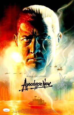 Joe Estevez Signed 11x17 Apocalypse Now Willard Narrator Autograph ...