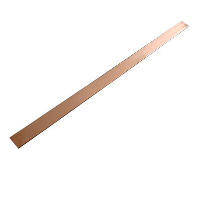 Copper Flat Bar 3mm x 25mm x 1000mm C110 Copper Bus Bar 99% Copper T2 ...