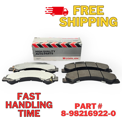 Front Brake Pad Set For 1995-2025 Isuzu NPR Front Disc Brakes ...