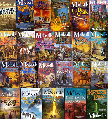 Complete Set Series Lot of 23 Saga of Recluce books by L.E. Modesitt ...