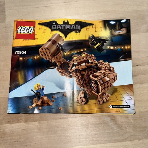 LEGO The LEGO Batman Movie: Clayface Splat Attack (70904) **MANUAL ONLY ...