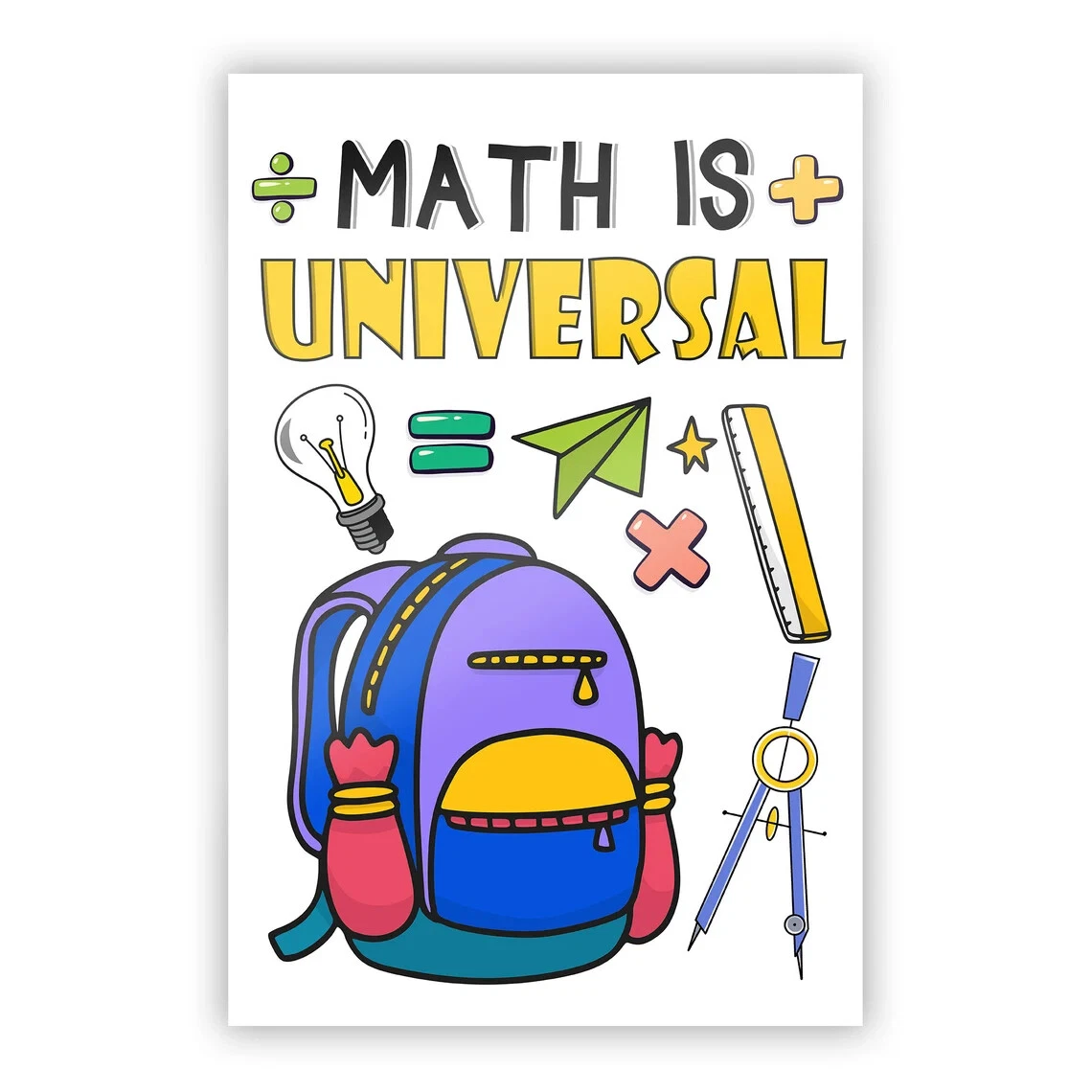Math Classroom Posters For Cheap
