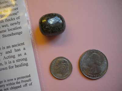 STONEHENGE BLUESTONE Preseli Polished Stone Spotted Dolerite/ England ...