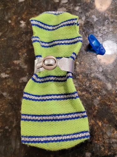 Vintage Barbie Doll Now Knit #1452 Dress Belt & Shoe 1970s | eBay