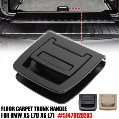 Interior Rear Floor Carpet Mat Trunk Handle For BMW X5 E70 X6 E71 ...