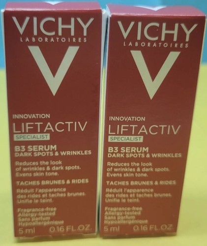 x2 VICHY LiftActiv Specialist Vitamin B3 Serum Dark Spot & Wrinkles ...