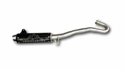 HONDA TRX 450R EMPIRE Full Aftermarket Exhaust System Black Cyclone ...