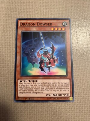 Yu-Gi-Oh! dragon dowser mint common 1st ed YS16-EN019 | eBay