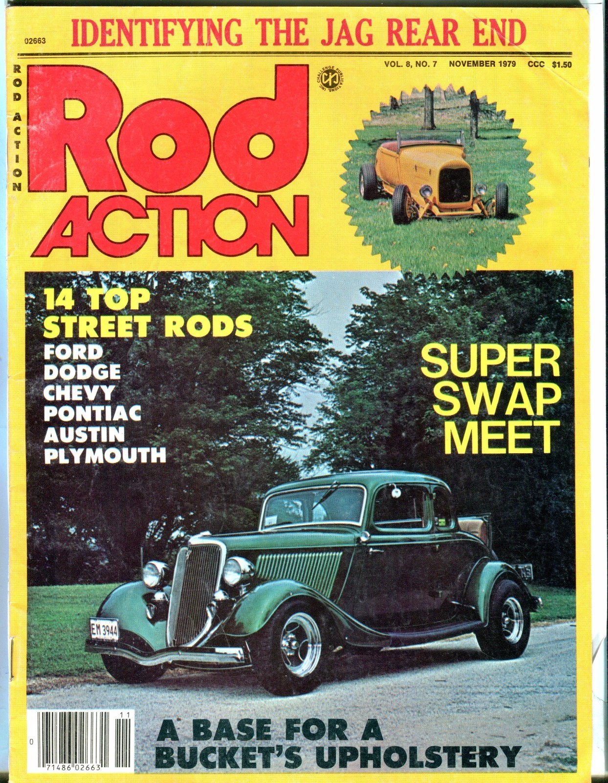 Rod Action Magazine November 1979 Ford Dodge Chevy VG No ML ...