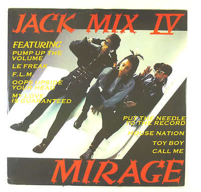 12" Maxi - Mirage - Jack Mix IV - C2128 - Lavato E Pulito | eBay