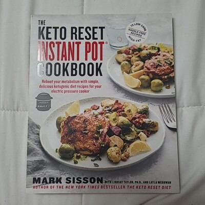 THE KETO RESET INSTANT POT COOKBOOK - MSRP $18.00 - Brand New ...