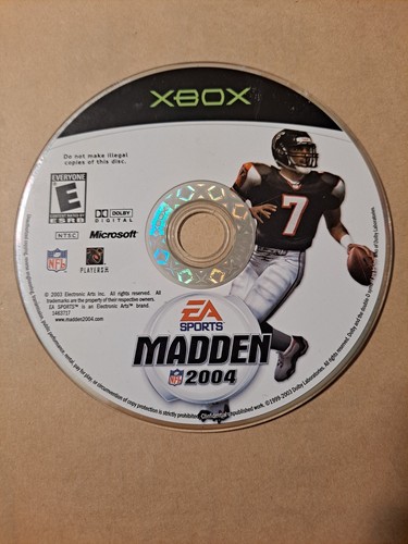 Madden NFL 2004 Xbox - Disc Only 14633146370| eBay