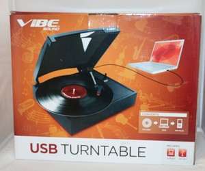 Vibe sound usb turntable - clinicblue
