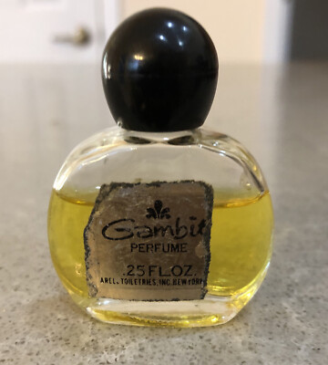 Vintage Arell GAMBIT Perfume .25 oz Miniature New York 80% full | eBay