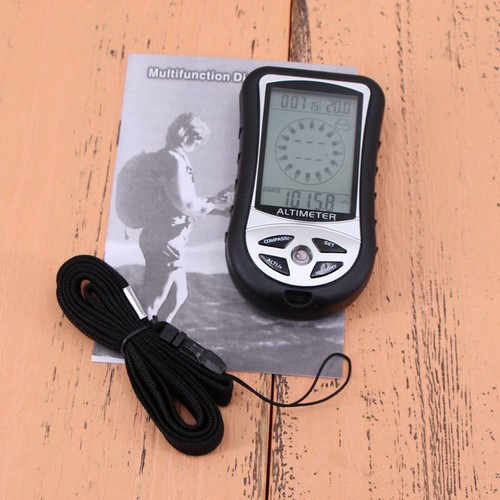 8 in 1 Digital LCD Compass Altimeter Barometer Thermo Temperature ...