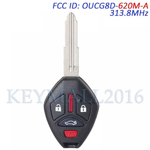 OUCG8D-620M-A Remote Key Fob for Mitsubishi Eclipse Galant 2007 08 09 ...