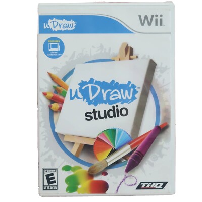 NINTENDO Wii U Draw Studio Video Game (No Tablet) Has Manual ...