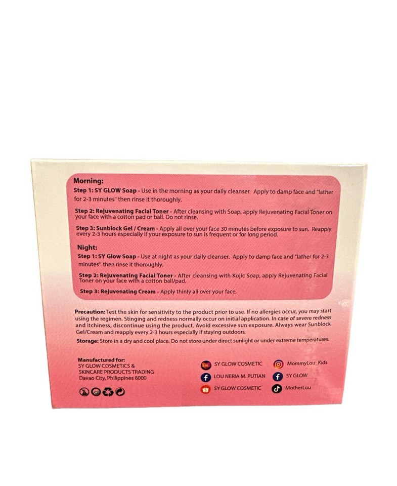 Sy Glow Rejuvenating Set | eBay