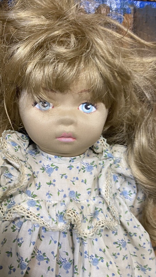 Vintage Cloth Dolls by Pauline, 1985 doll Rare Made USA 16” Inches | eBay