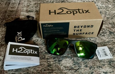 H2Optix CORONADO H2029 Matte Black / Brown Green Flash Mirror Polar ...