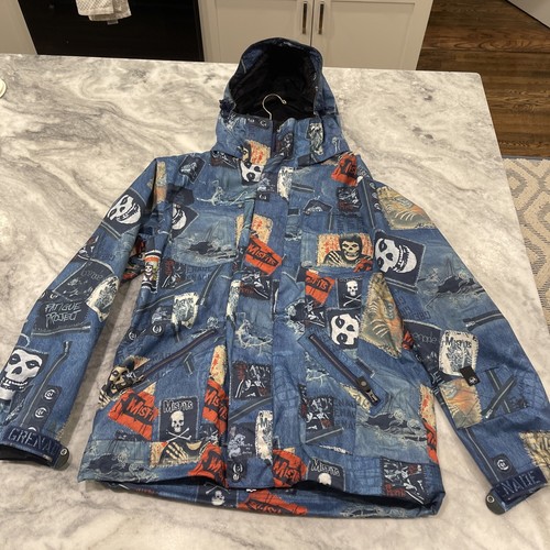 Grenade Fatigue Project x Misfits Winter Ski Snowboarding Jacket Coat ...