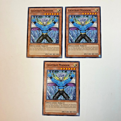 (3) YuGiOh! LIGHTRAY MADOOR: REDU-EN082 COMMON Unlimited NM | eBay