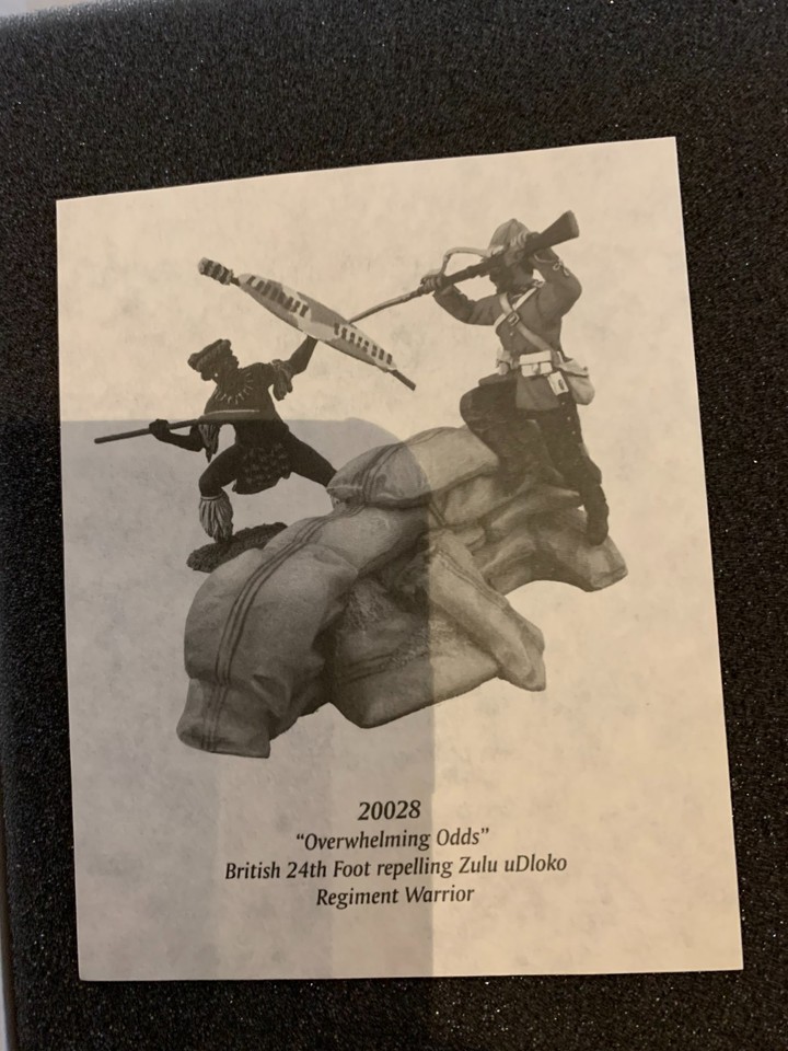 W BRITAINS NO 20028 ' ZULU WARS, OVERWHELMING ODDS ' | eBay UK