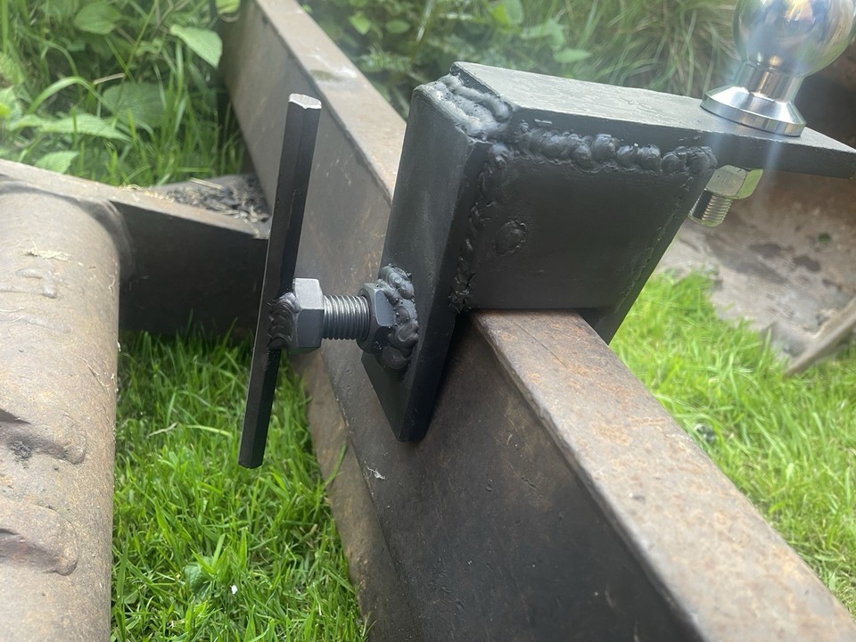 Digger Hitch 50mm For 3 Ton Komatsu | eBay UK