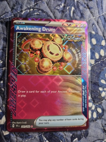 Awakening Drum 141/162 Ace Spec SV Temporal Forces Pokemon English ...