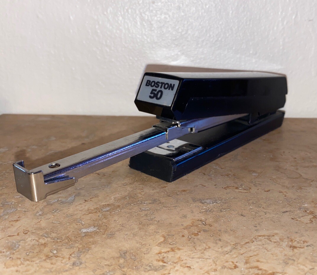Vintage Boston 50 Stapler Black | eBay
