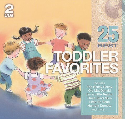 25 Best: Toddlers Favorites by The Countdown Kids (CD, May-2008, 2 ...