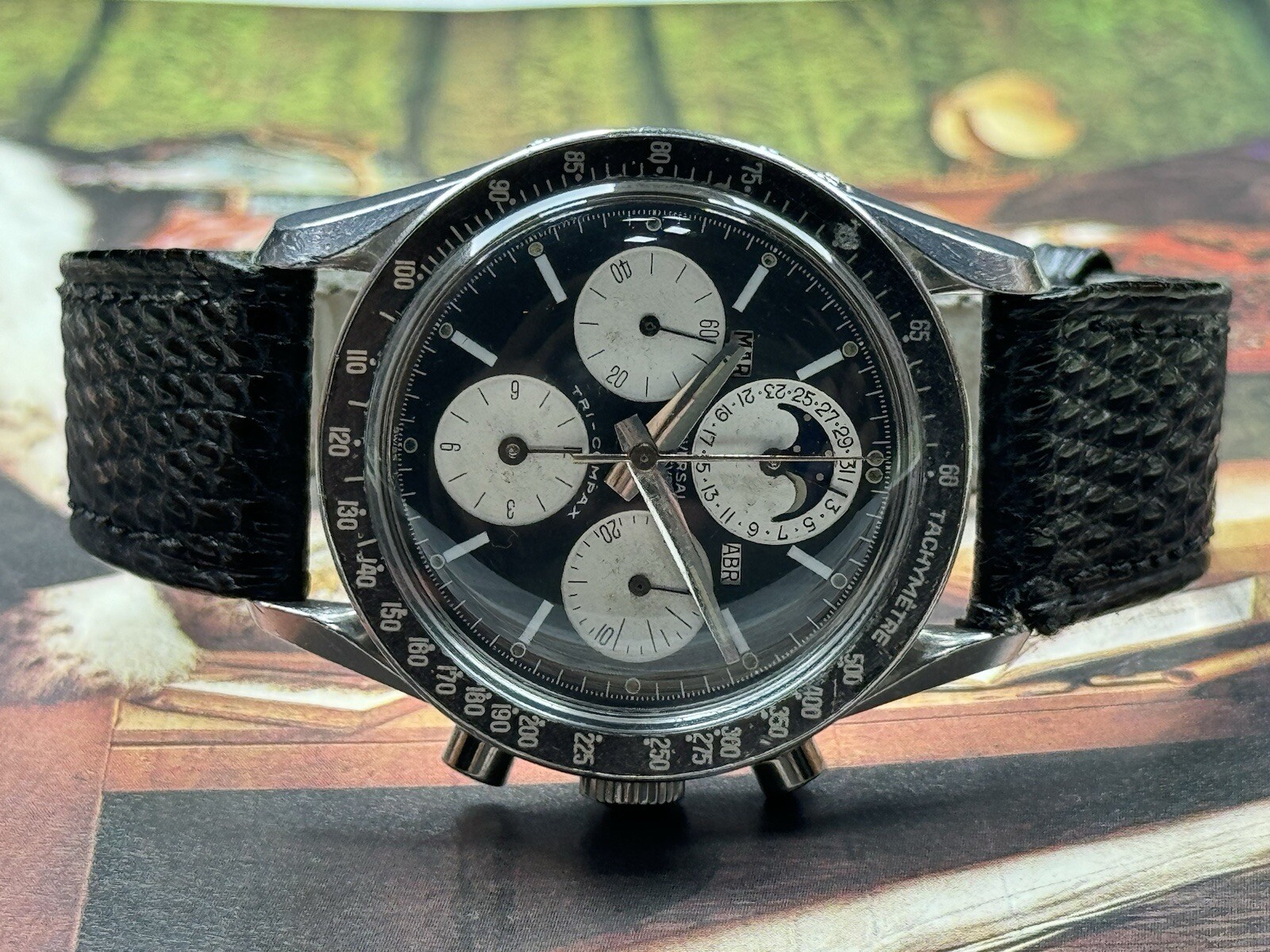 Universal Geneva Evil Clapton Rare Reference 222102/2 Original Tri Compax | eBay